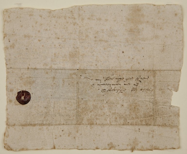 The Quiney Letter: 25th October 1598