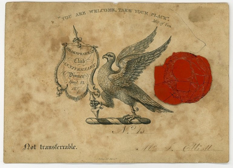 A History of Shakespeare's Birthday Celebrations